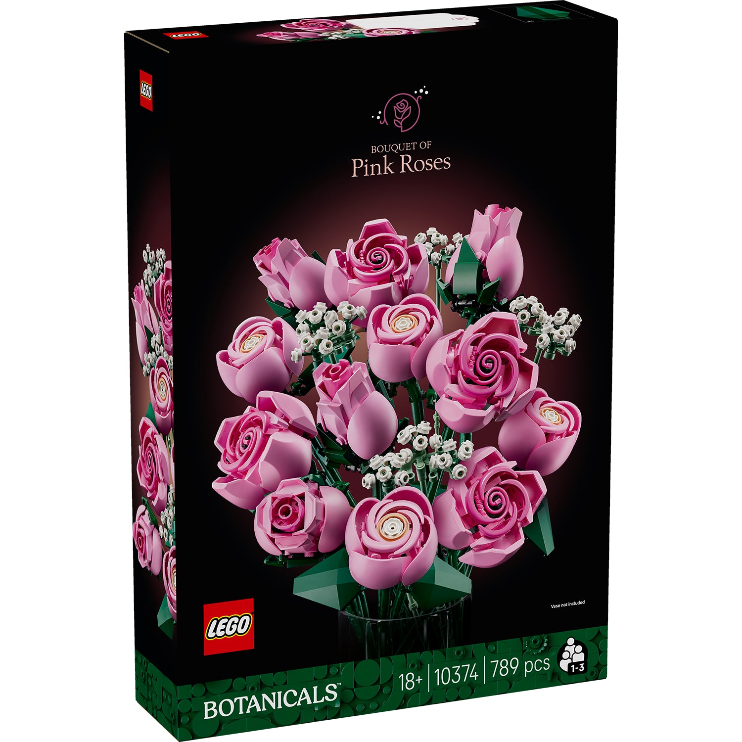 LEGO® Botanicals Bouquet of Pink Roses – AG LEGO® Certified Stores