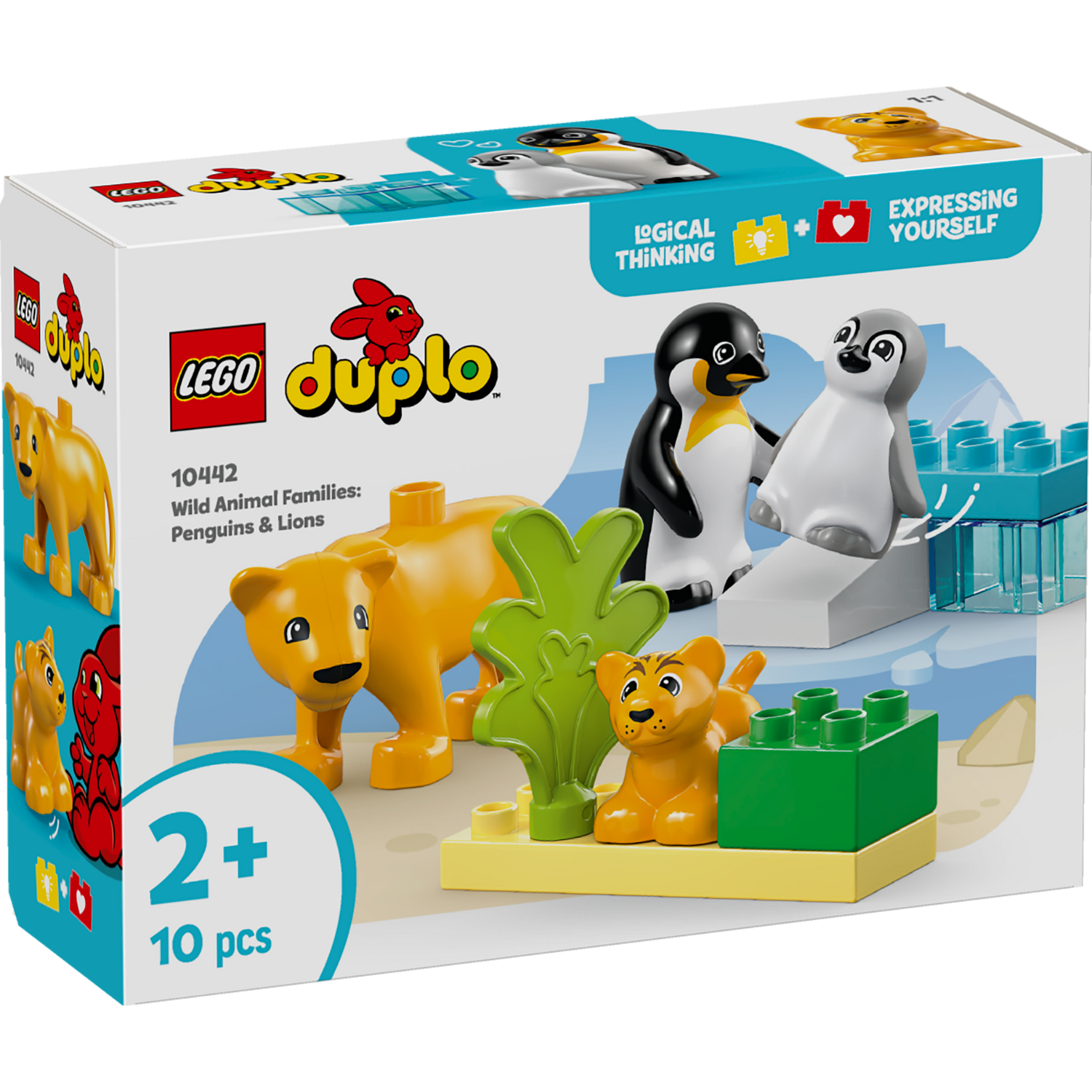 LEGO® DUPLO™ Wild Animal Families: Penguins & Lions – AG LEGO ...