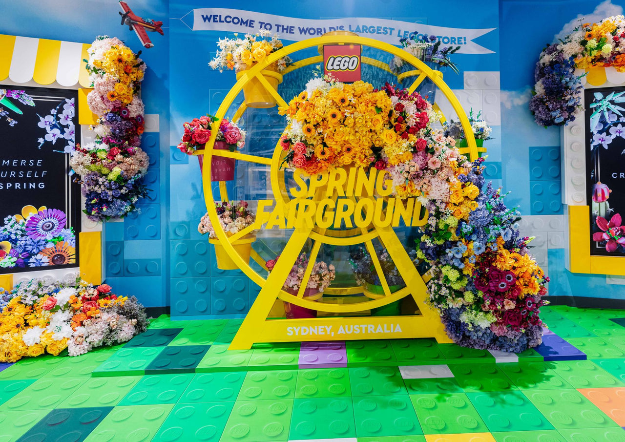 Celebrate Spring at the World’s Largest LEGO® Store, Pitt St Mall, Syd ...