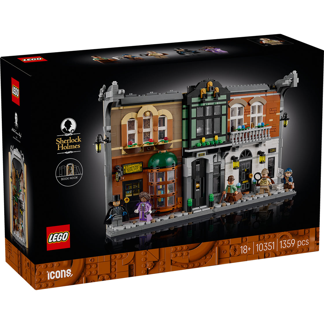 LEGO® ICONS Sherlock Holmes: Book Nook – AG LEGO® Certified Stores