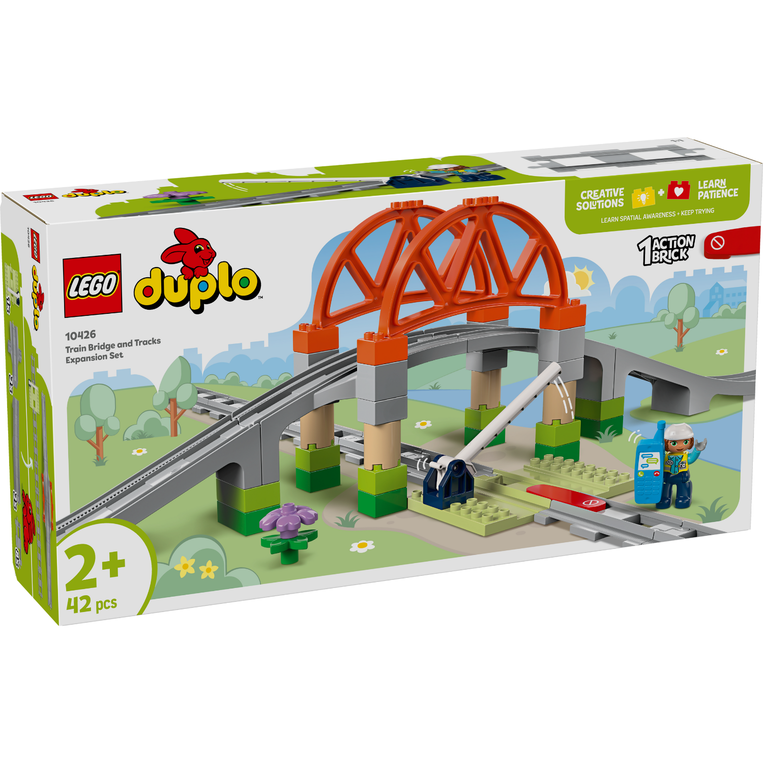 LEGO® DUPLO™ Train Bridge and Tracks Expansion Set – AG LEGO® Certified ...