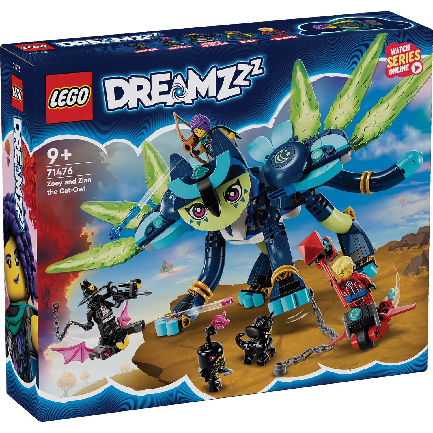 LEGO® DREAMZzz™ Zoey and Zian the Cat-Owl – AG LEGO® Certified Stores