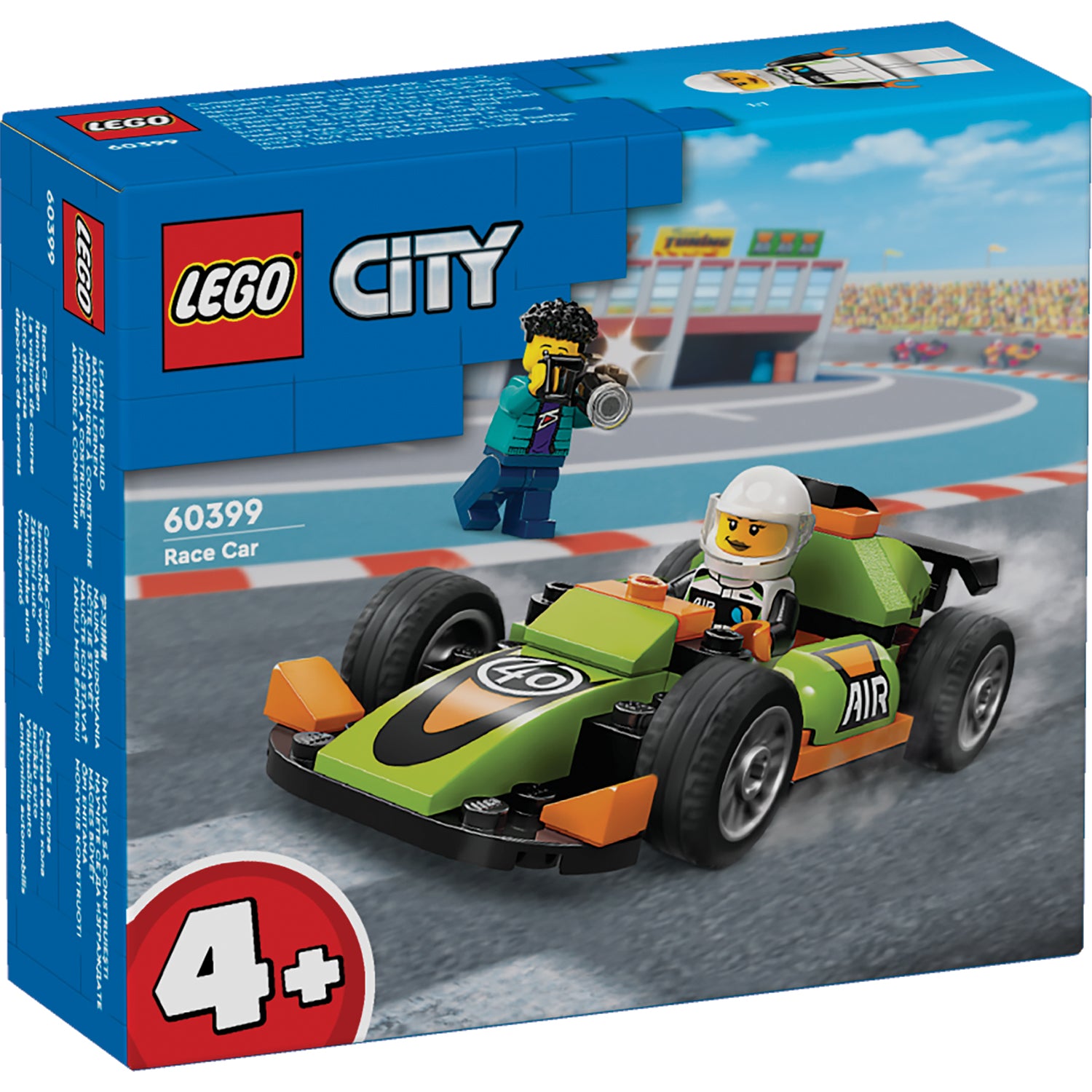 LEGO® City Green Race Car – AG LEGO® Certified Stores