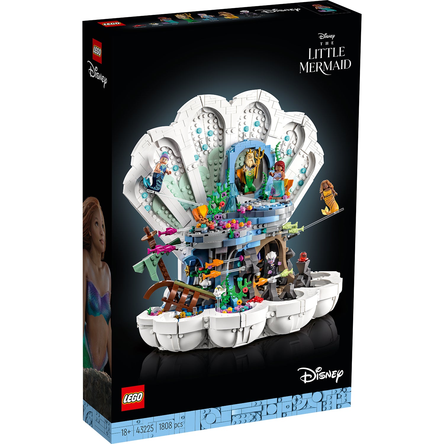 LEGO® Disney™ The Little Mermaid Royal Clam Shell – AG LEGO® Certified ...