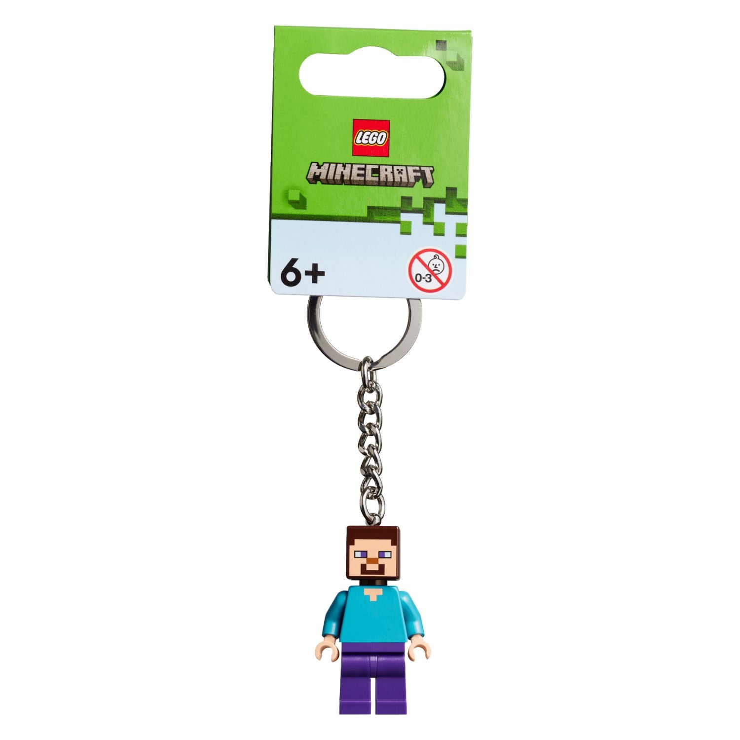 LEGO® Minecraft® Steve Keyring – AG LEGO® Certified Stores