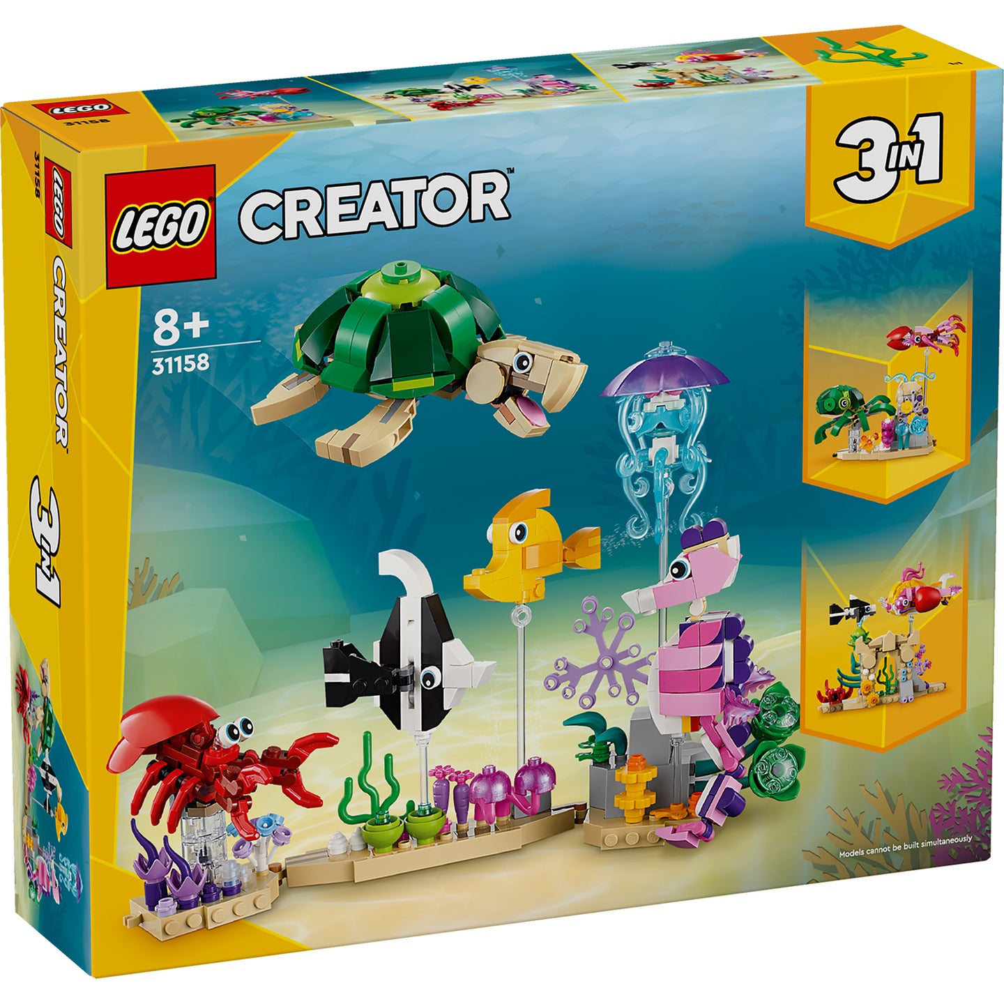 LEGO® Creator 3-in-1 Sea Animals – AG LEGO® Certified Stores