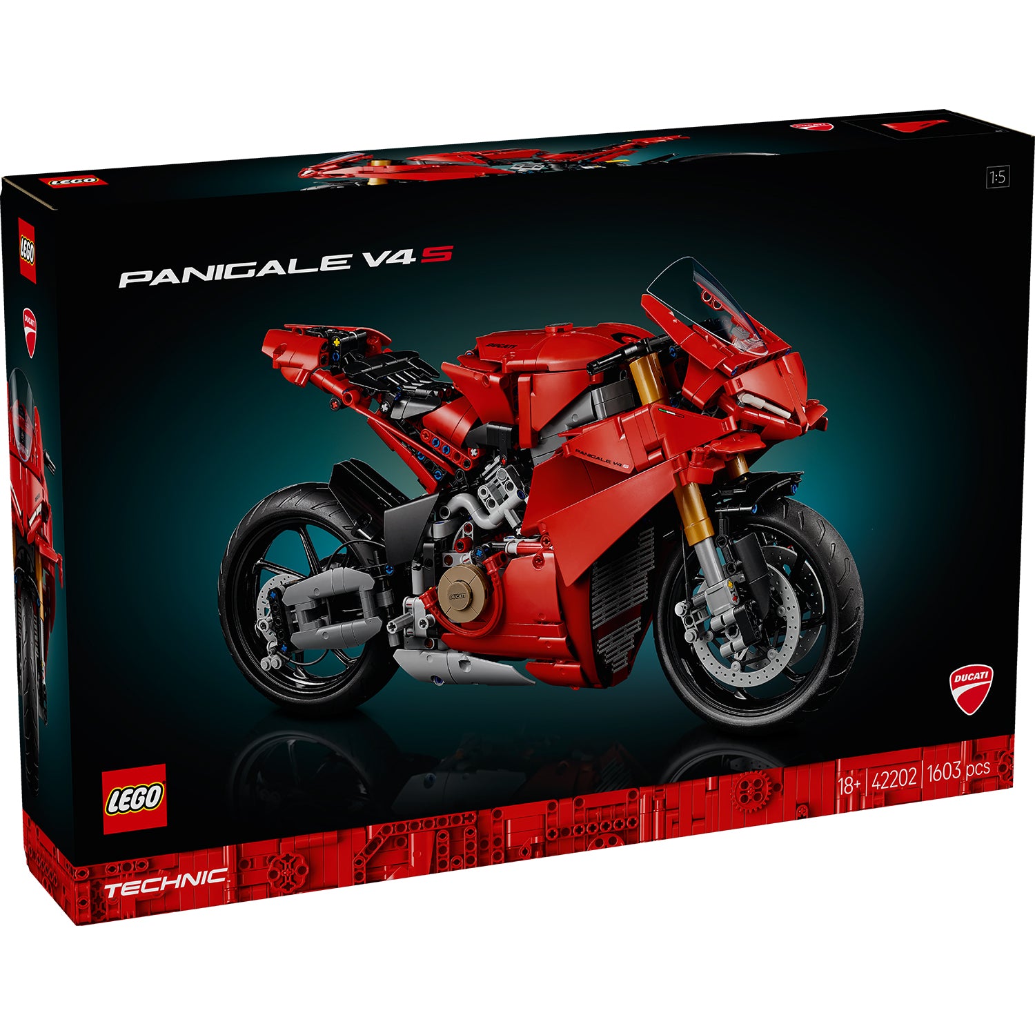 LEGO® Technic Ducati Panigale V4 S Motorcycle – AG LEGO® Certified Stores