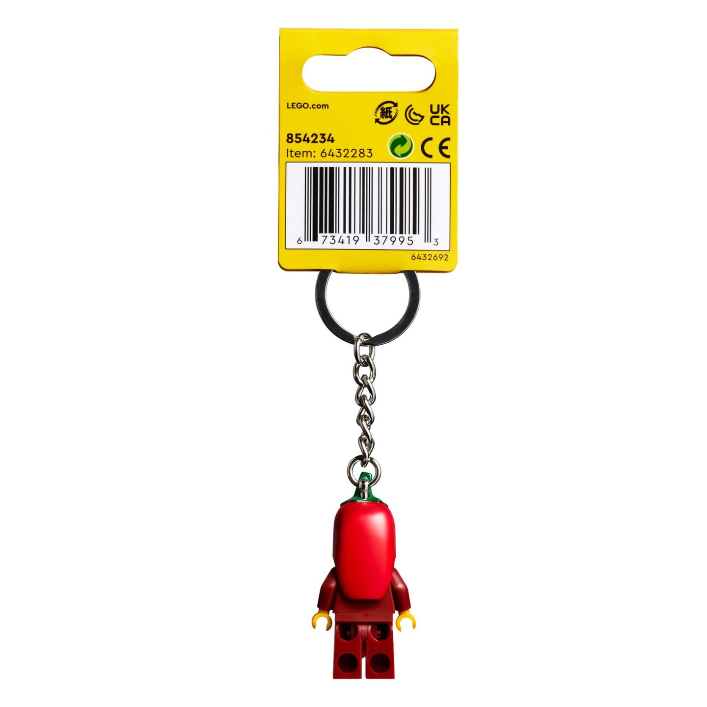 LEGO® Chili Girl Keyring – AG LEGO® Certified Stores