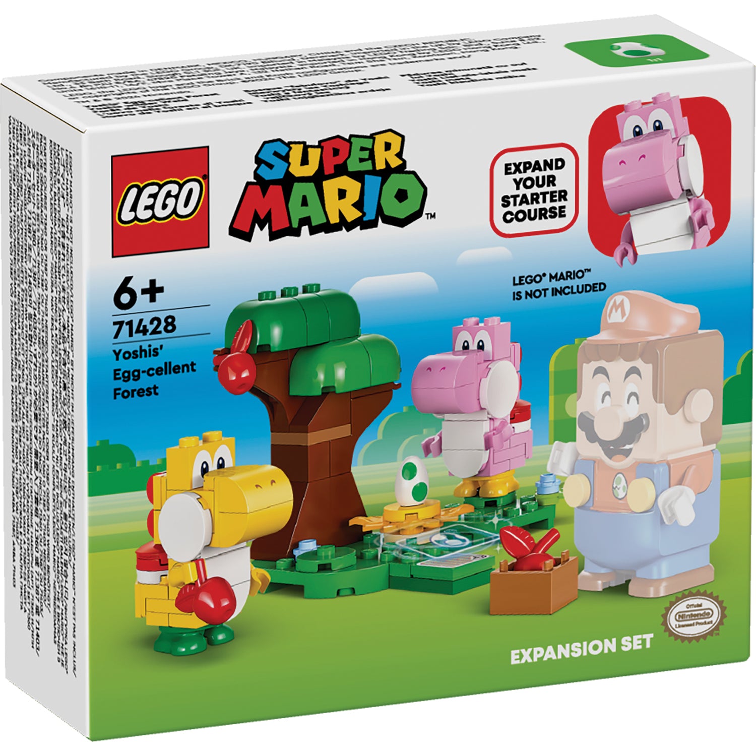 LEGO® Super Mario™ Yoshis’ Egg-cellent Forest Expansion Set – AG LEGO ...
