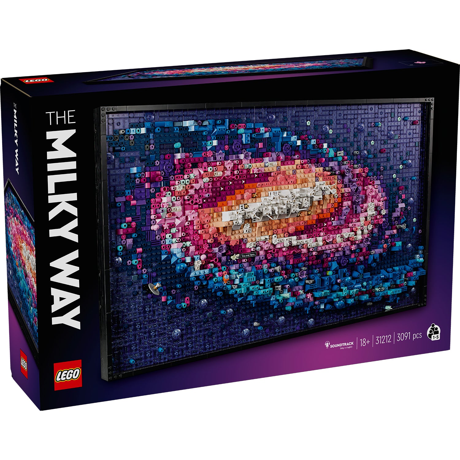 LEGO® Art The Milky Way Galaxy – AG LEGO® Certified Stores