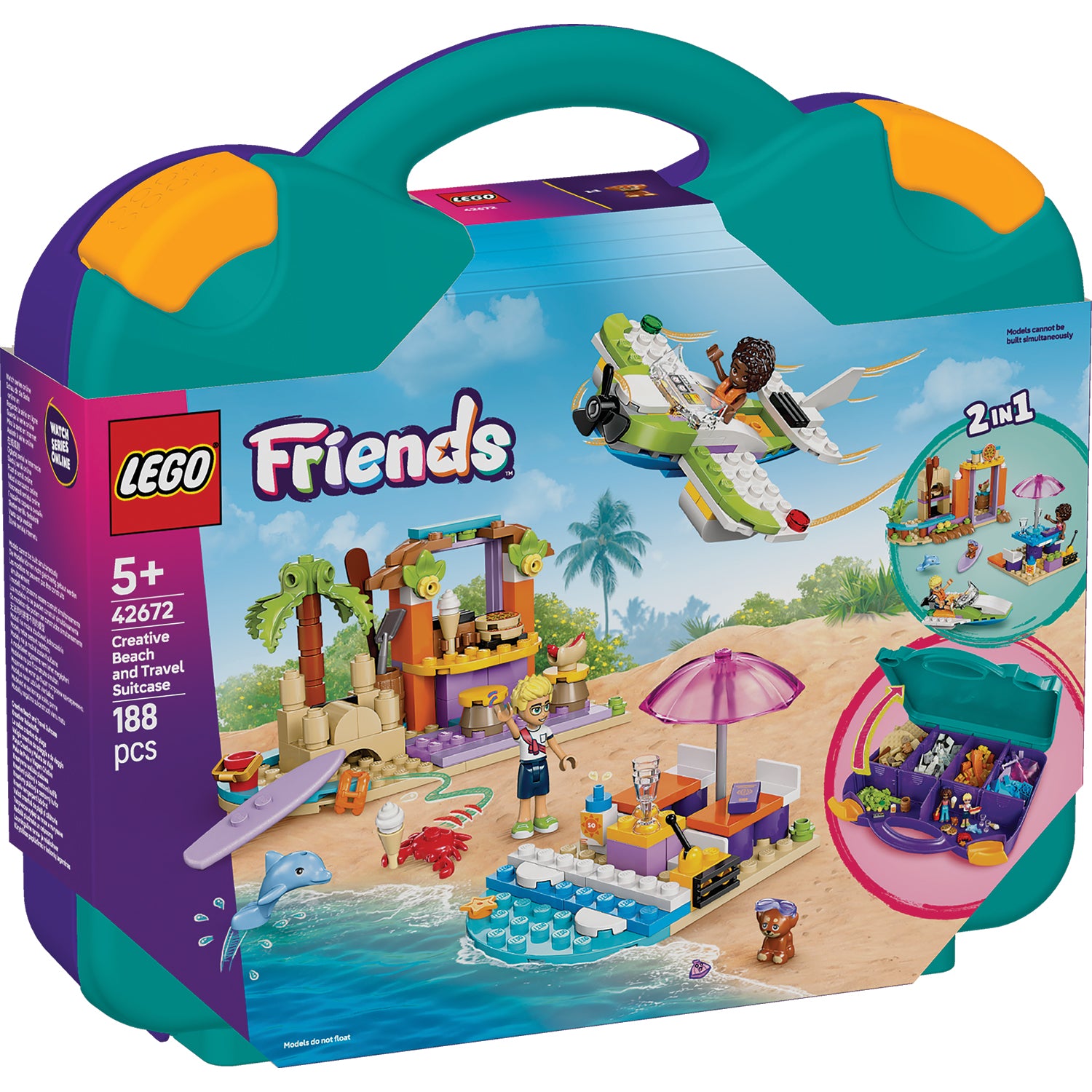 LEGO® Friends™ Creative Beach and Travel Suitcase – AG LEGO® Certified ...