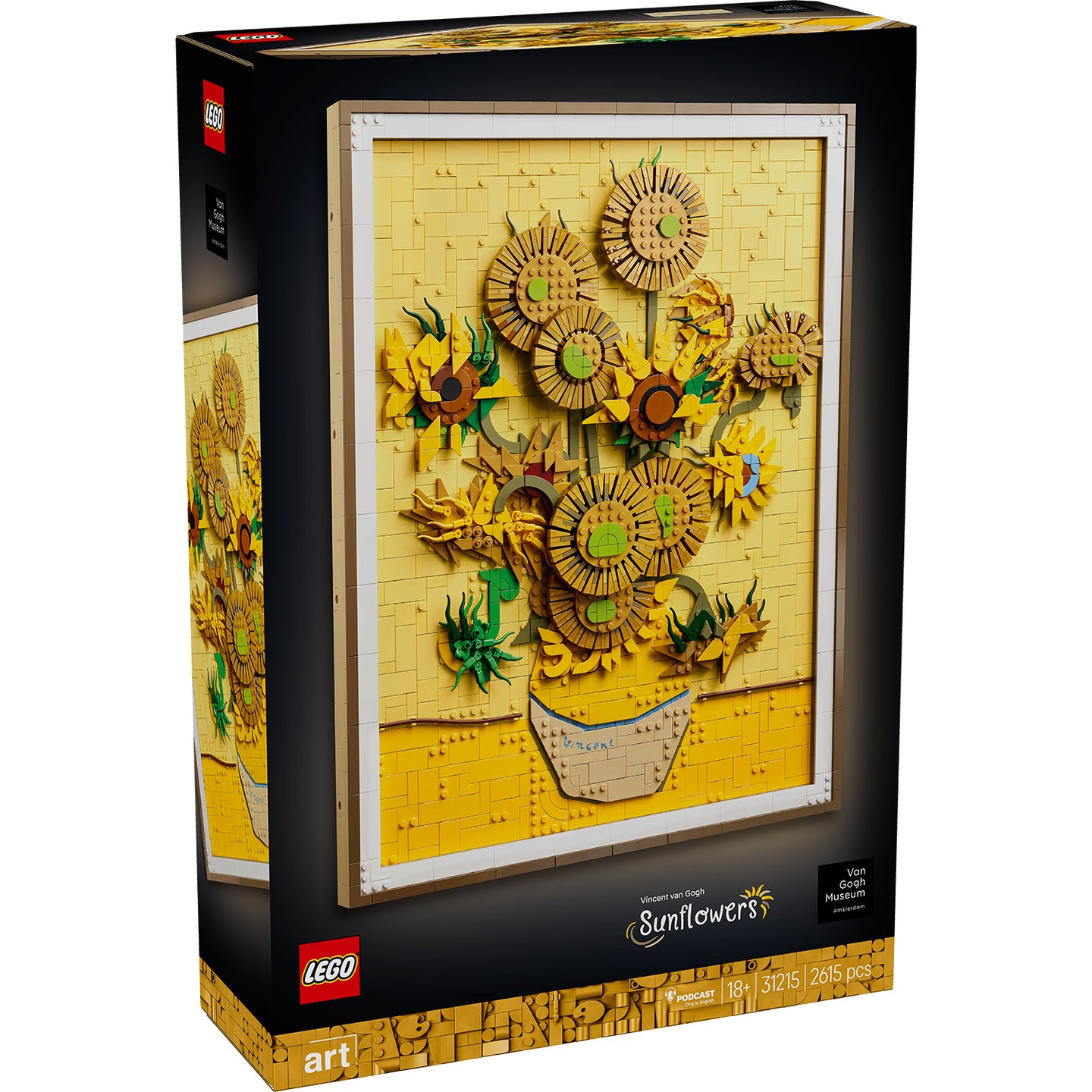 LEGO® Art Vincent van Gogh – Sunflowers – AG LEGO® Certified Stores