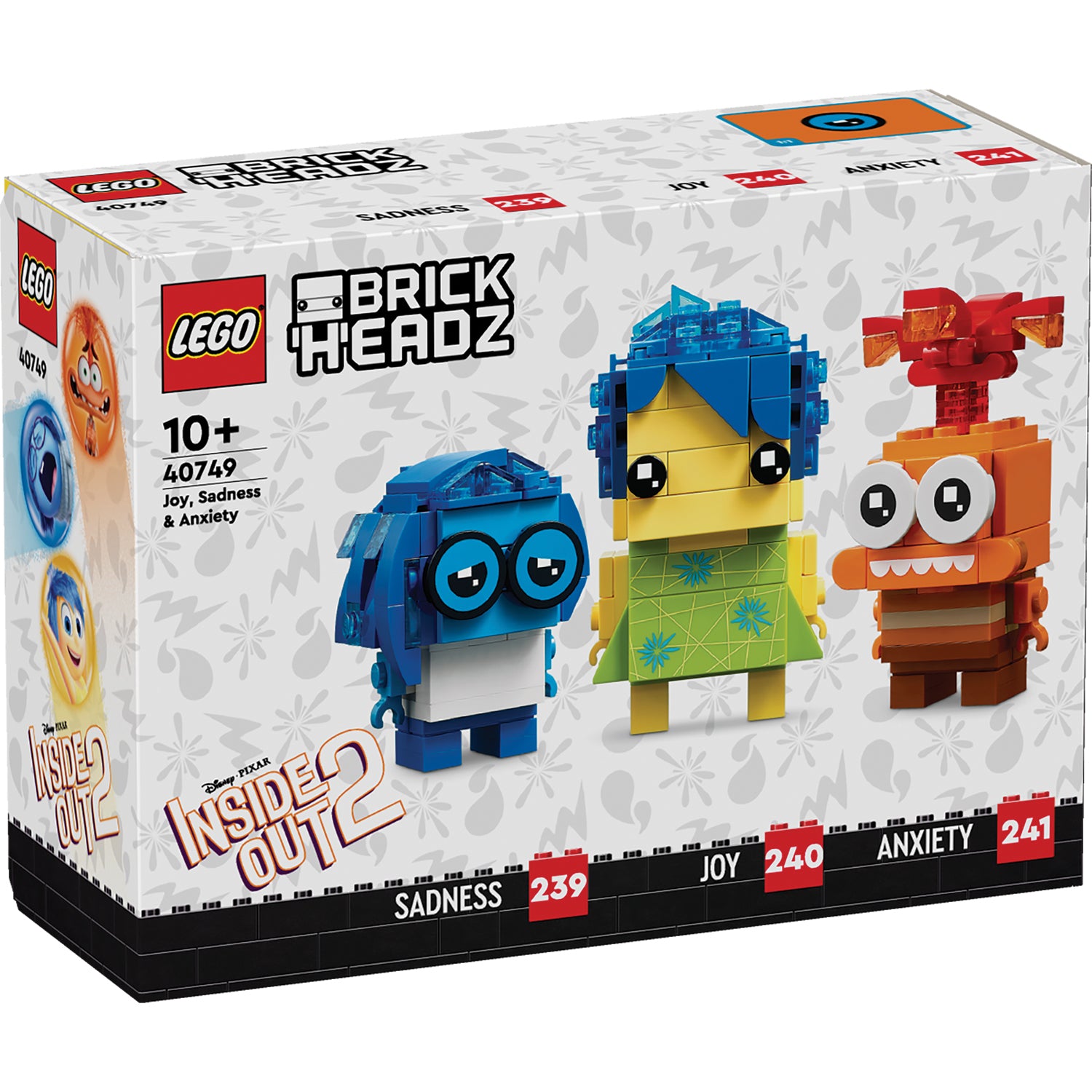 LEGO® BrickHeadz™ Joy, Sadness & Anxiety – AG LEGO® Certified Stores