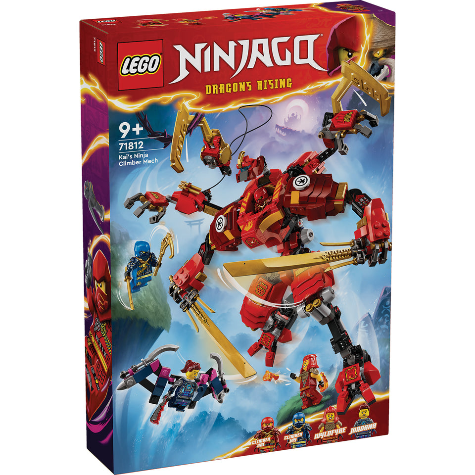 LEGO® NINJAGO® Kai's Ninja Climber Mech – AG LEGO® Certified Stores