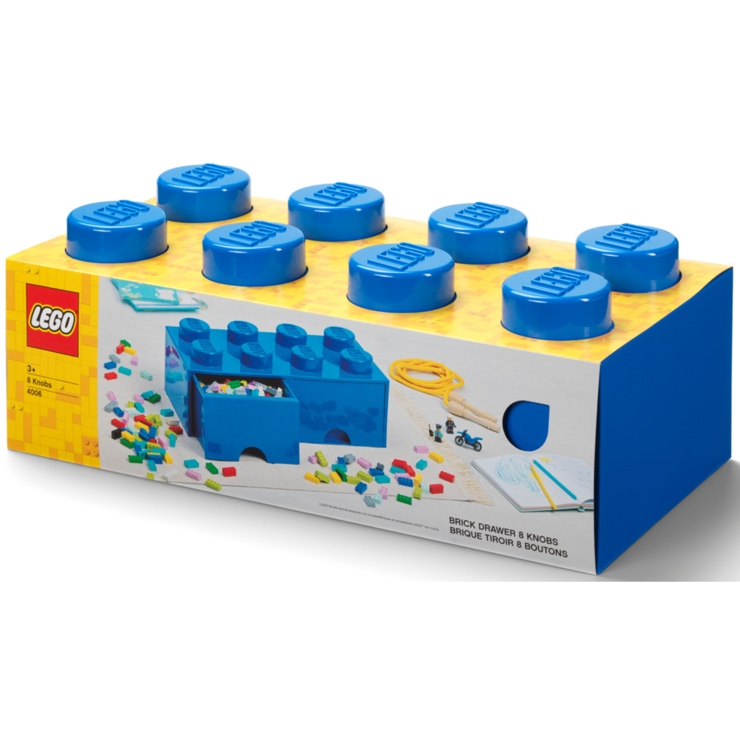LEGO Brick Drawer 8 - Blue – AG LEGO® Certified Stores