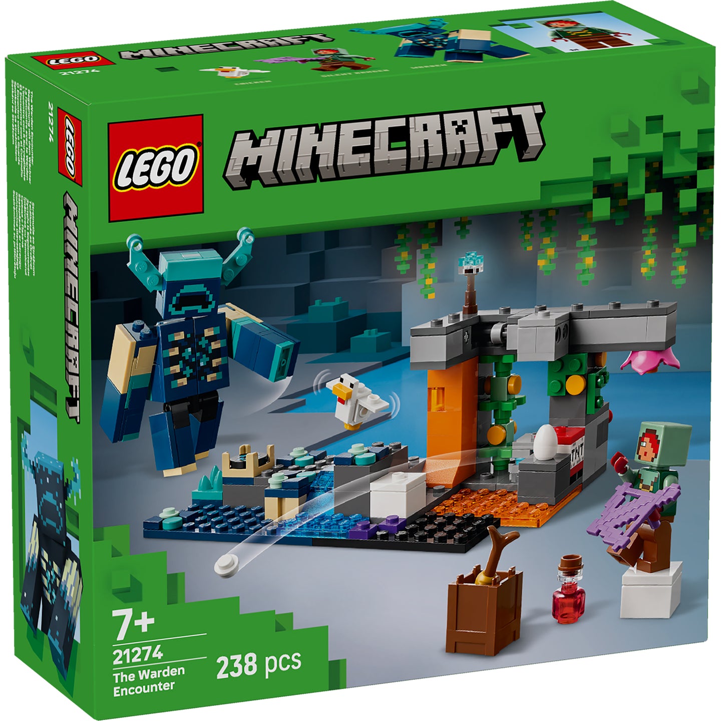 LEGO® Minecraft® The Warden Encounter – AG LEGO® Certified Stores