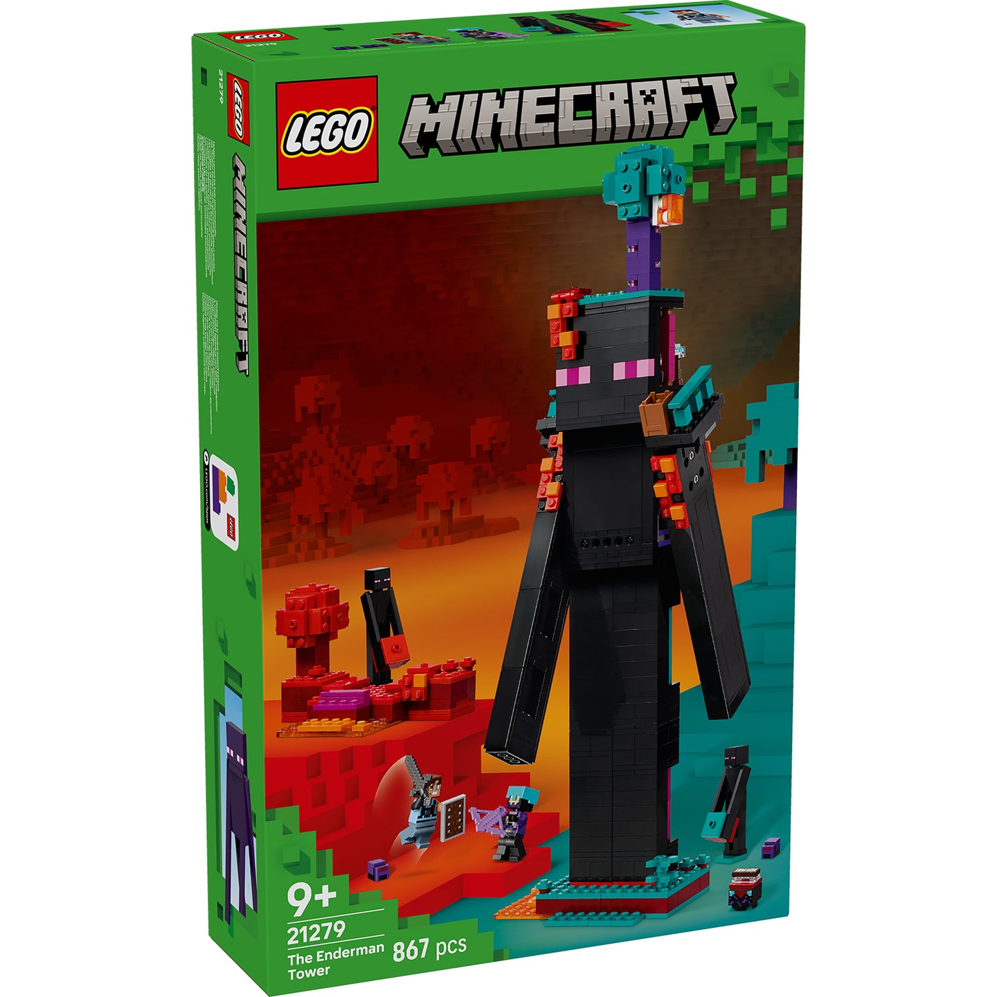 LEGO® Minecraft® The Enderman Tower – AG LEGO® Certified Stores