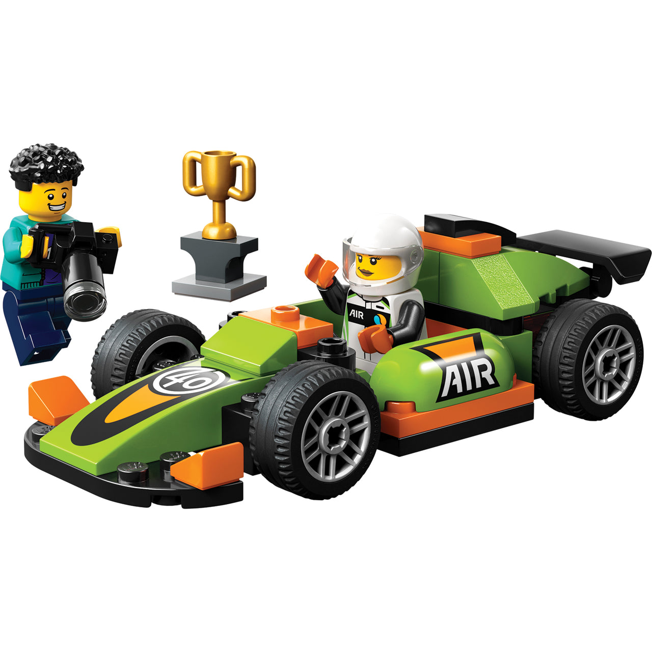 LEGO® City Green Race Car – AG LEGO® Certified Stores