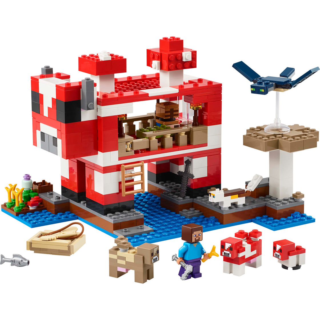 LEGO® Minecraft® The Mooshroom House – AG LEGO® Certified Stores