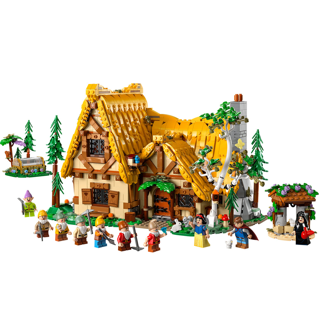 LEGO® Disney™ Snow White and the Seven Dwarfs Cottage – AG LEGO ...