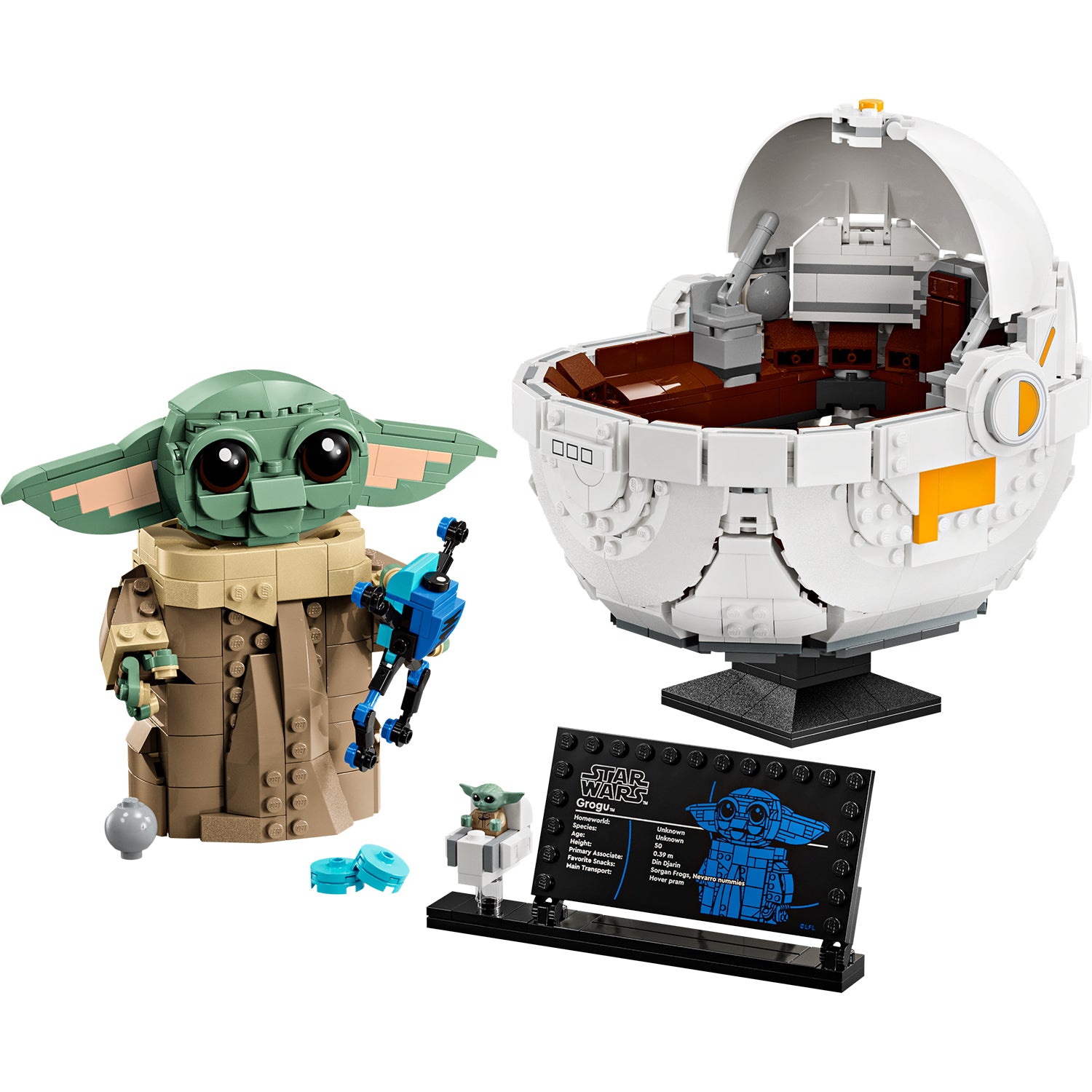 LEGO® Star Wars™ Grogu™ with Hover Pram – AG LEGO® Certified Stores