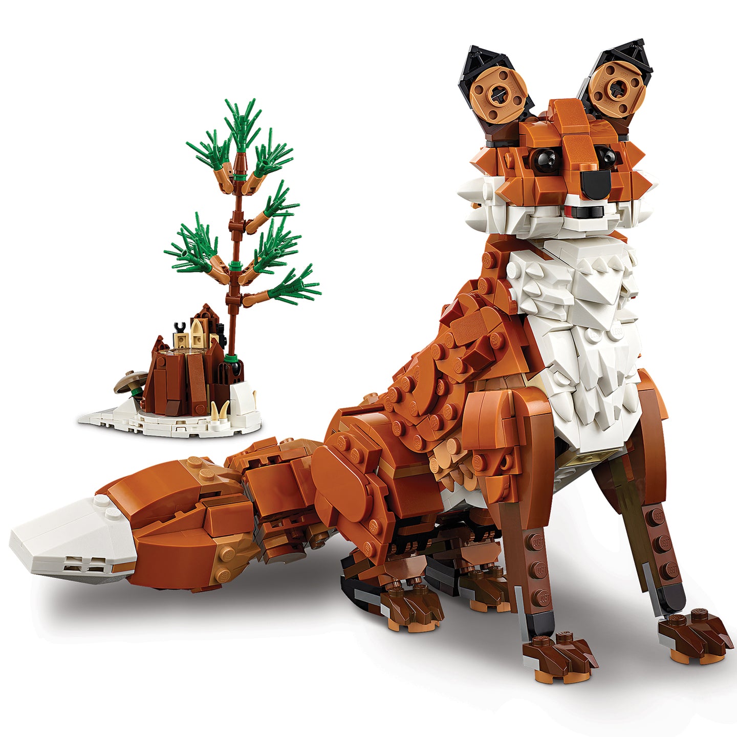 LEGO® Creator 3-in-1 Forest Animals: Red Fox – AG LEGO® Certified Stores