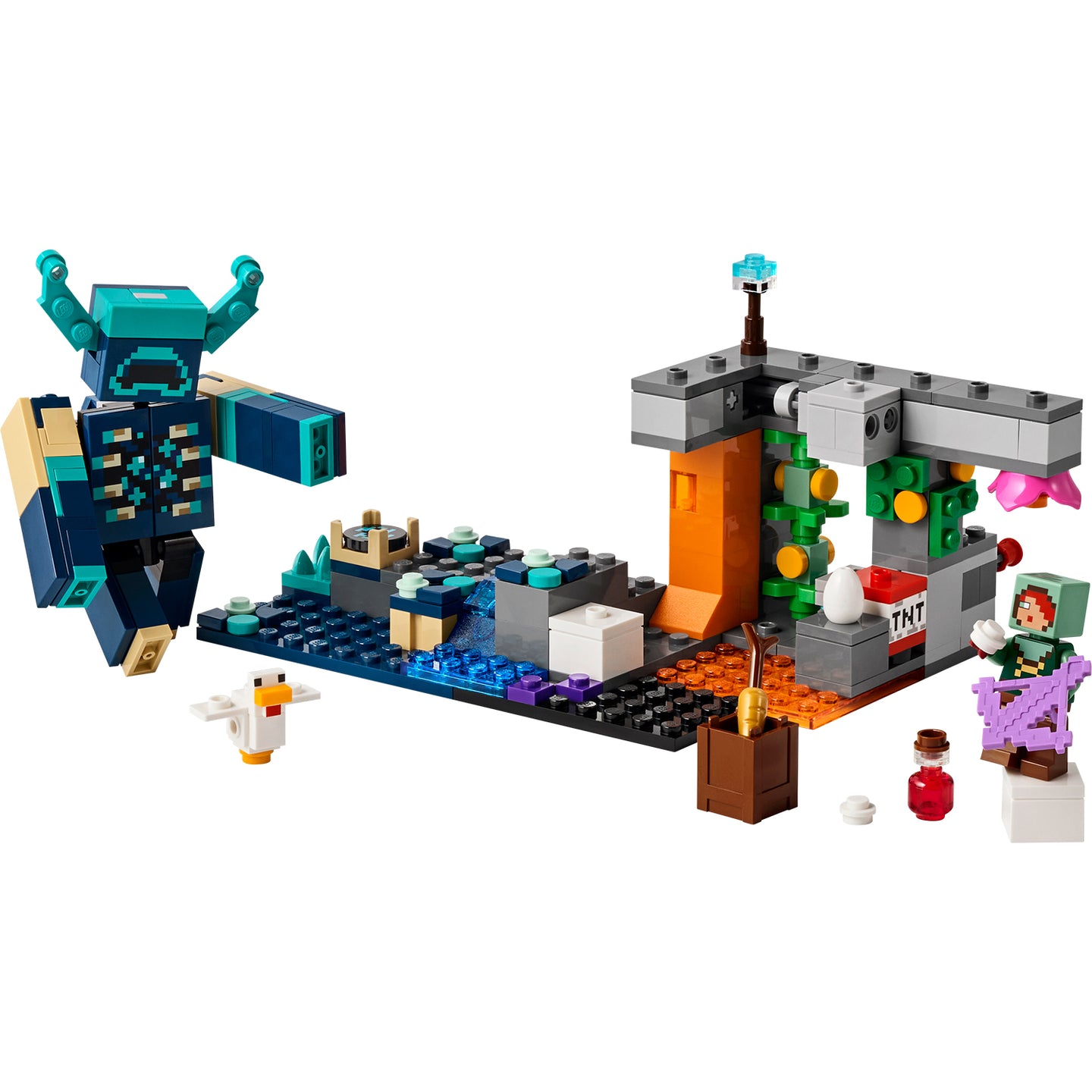 LEGO® Minecraft® The Warden Encounter – AG LEGO® Certified Stores