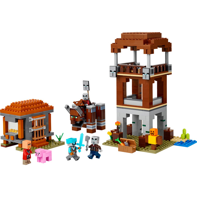 LEGO® Minecraft® The Pillager Outpost and Ravager – AG LEGO® Certified ...