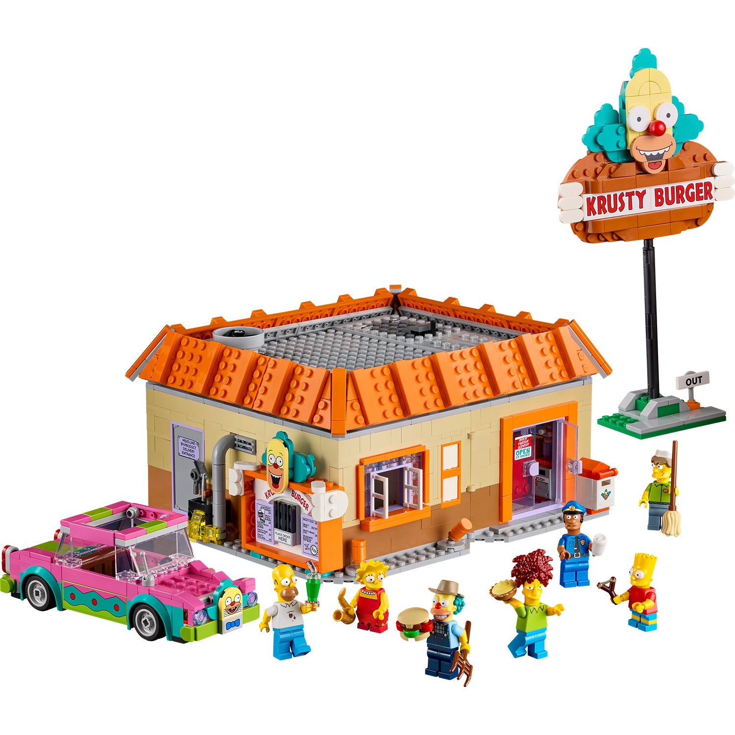 LEGO® ICONS™ The Simpsons™: Krusty Burger – AG LEGO® Certified Stores