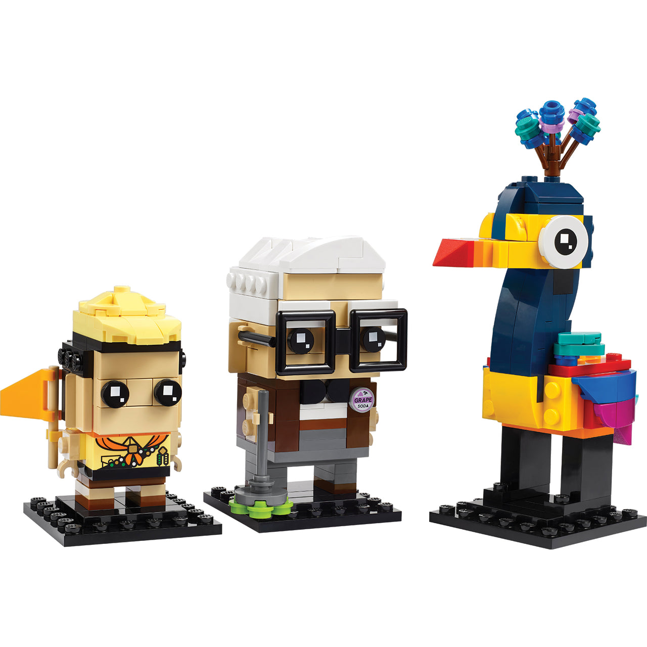 LEGO® BrickHeadz™ Carl, Russell & Kevin – AG LEGO® Certified Stores