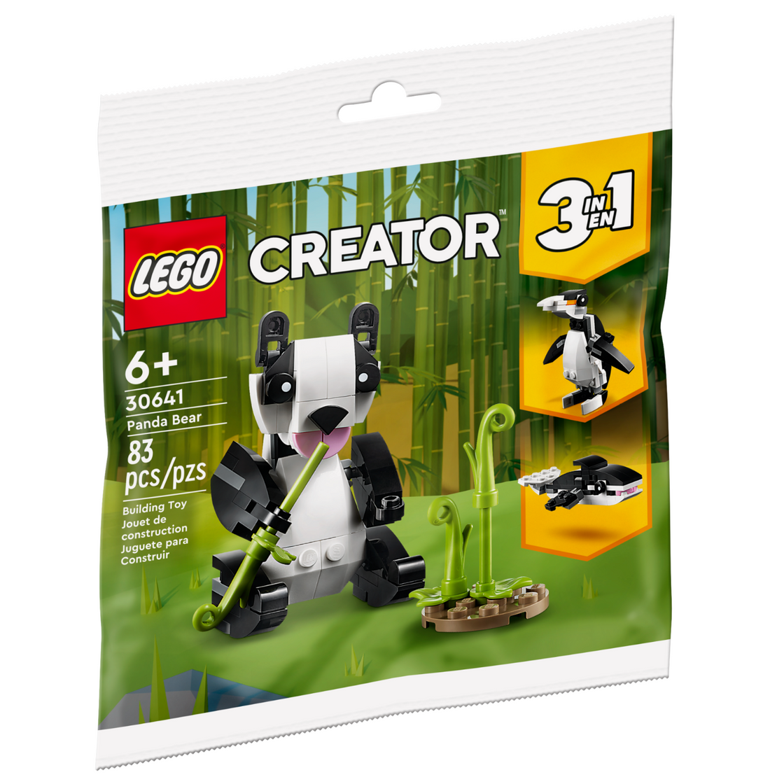 LEGO® Creator 3-in-1 Panda Bear – AG LEGO® Certified Stores