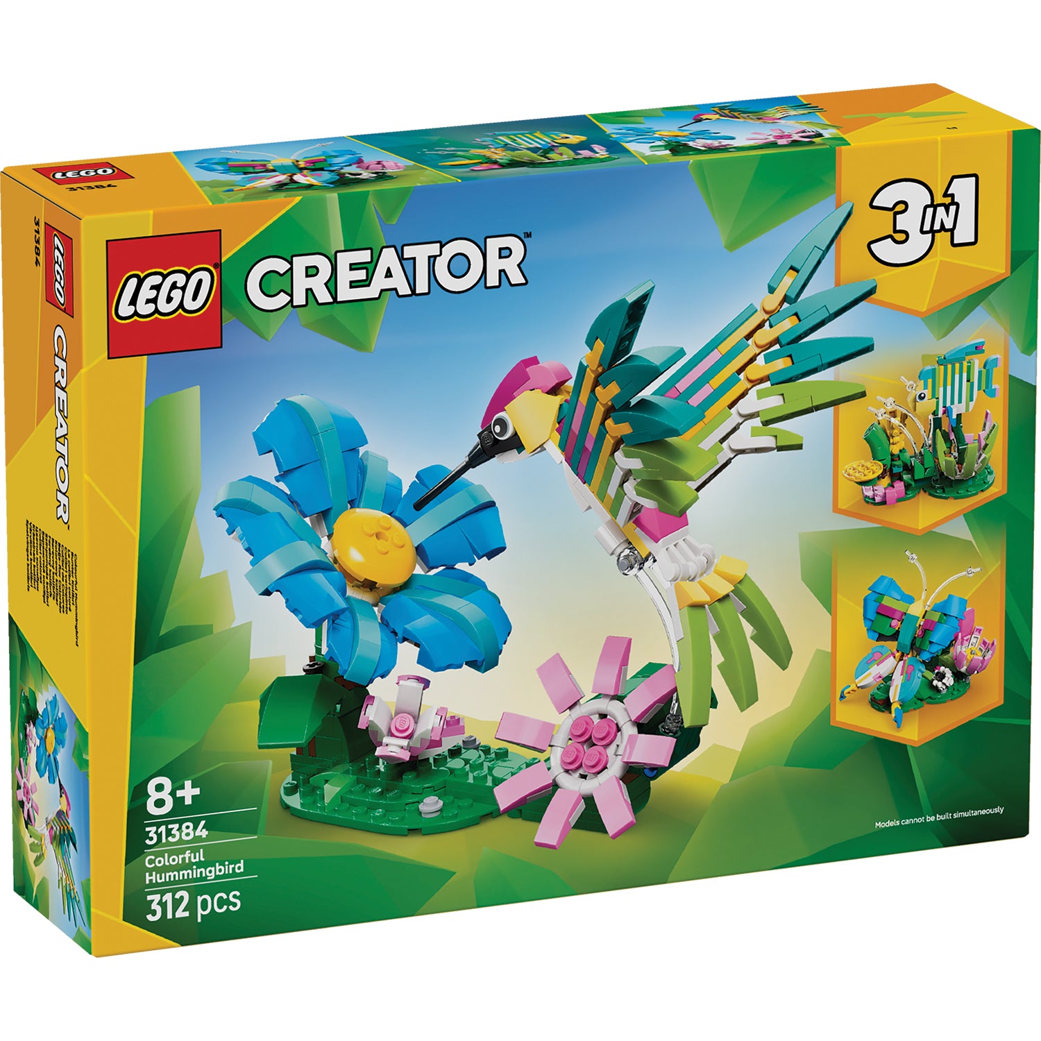 LEGO® Creator 3-in-1 Wild Animals: Colourful Hummingbird – AG LEGO ...