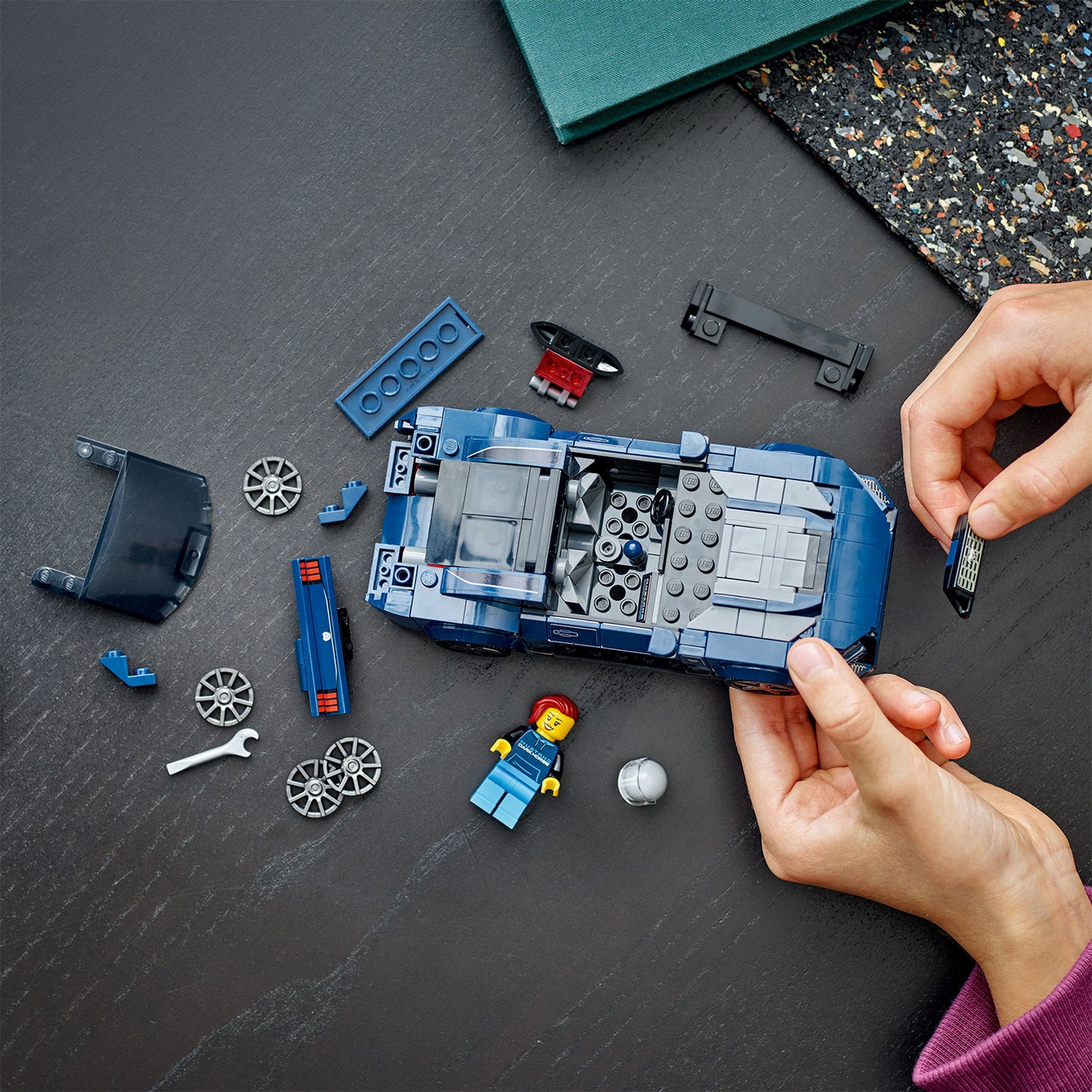 LEGO® Speed Champions Ford Mustang Dark Horse Sports Car – AG LEGO ...