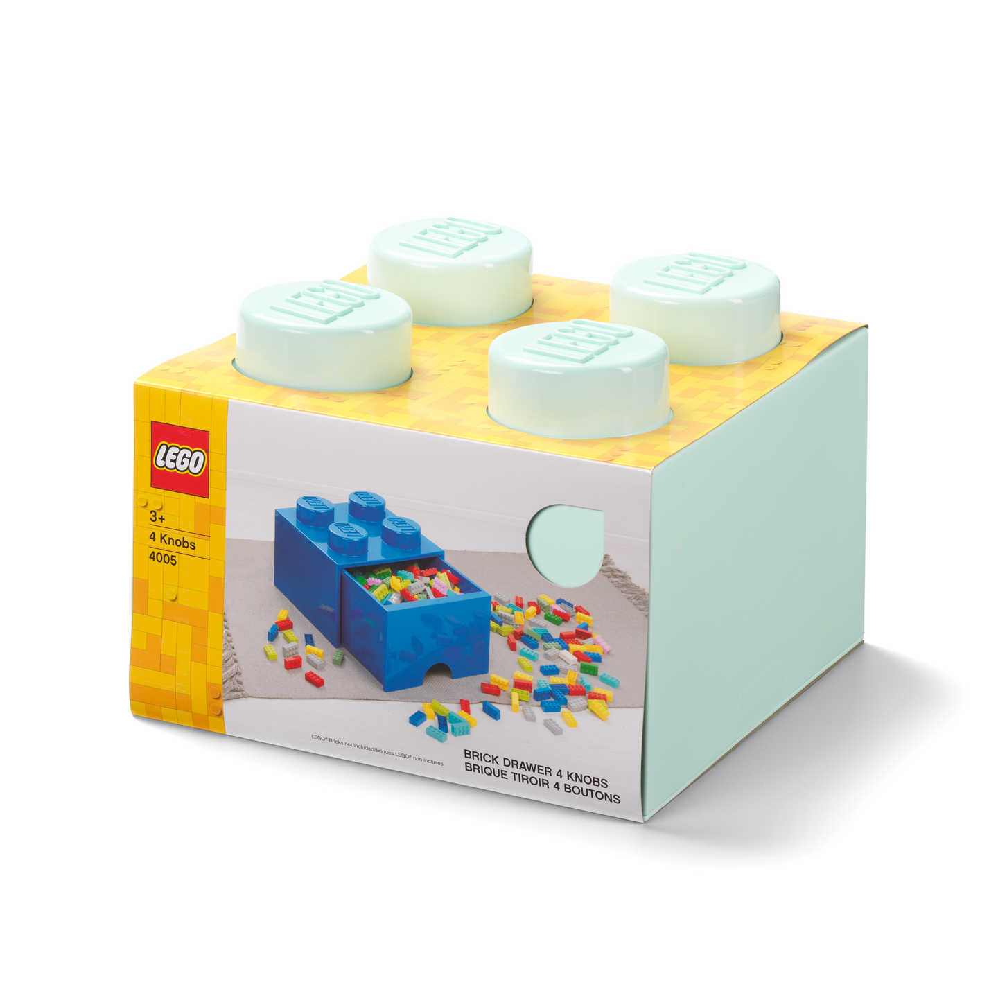 LEGO Brick Drawer 4 - Aqua – AG LEGO® Certified Stores