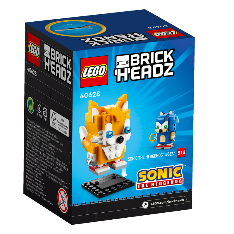 LEGO® BrickHeadz™ Miles "Tails" Prower – AG LEGO® Certified Stores