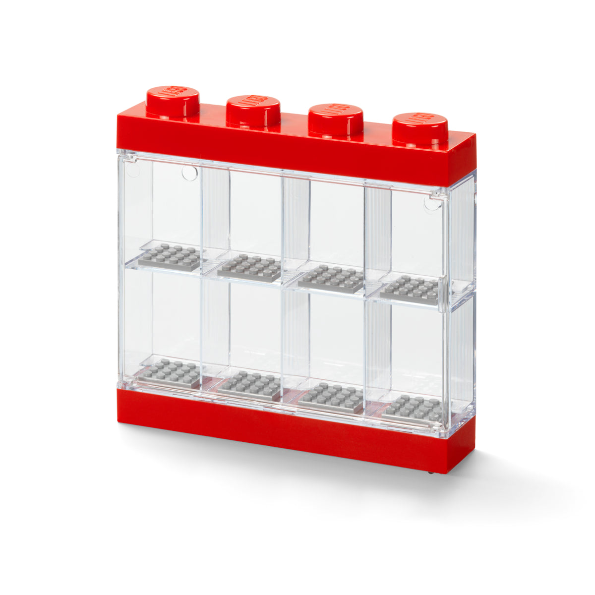 LEGO Minifigure Display Case 8 - Red – AG LEGO® Certified Stores