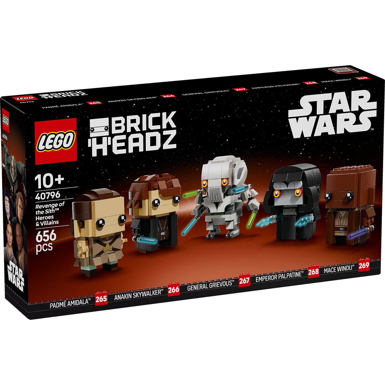 LEGO® BrickHeadz™ Revenge of the Sith™ Heroes & Villains – AG LEGO ...