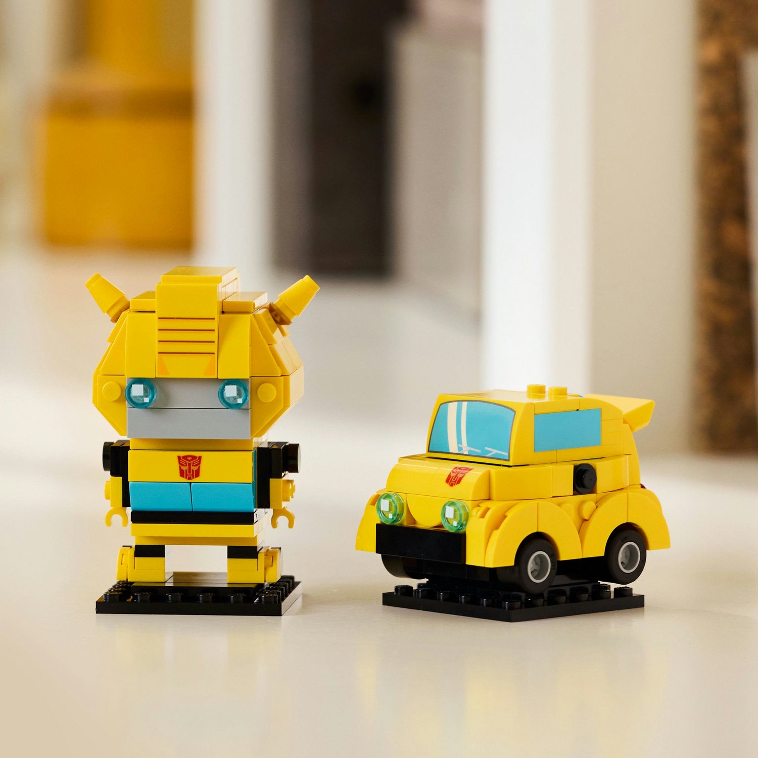 LEGO® BrickHeadz™ Transformers Bumblebee Robot & Vehicle – AG LEGO ...