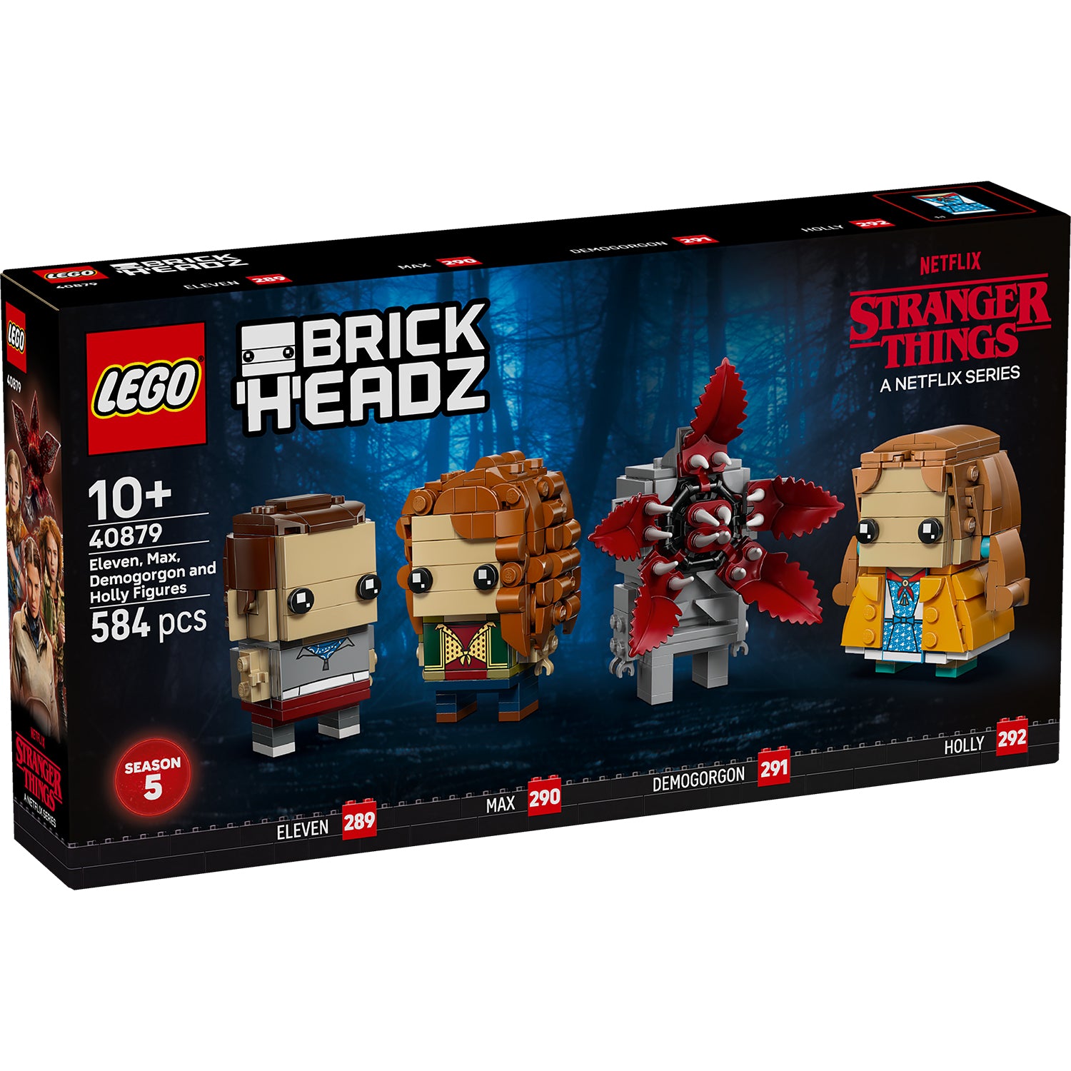 LEGO® BrickHeadz™ Stranger Things: Eleven, Max, Demogorgon and Holly F ...