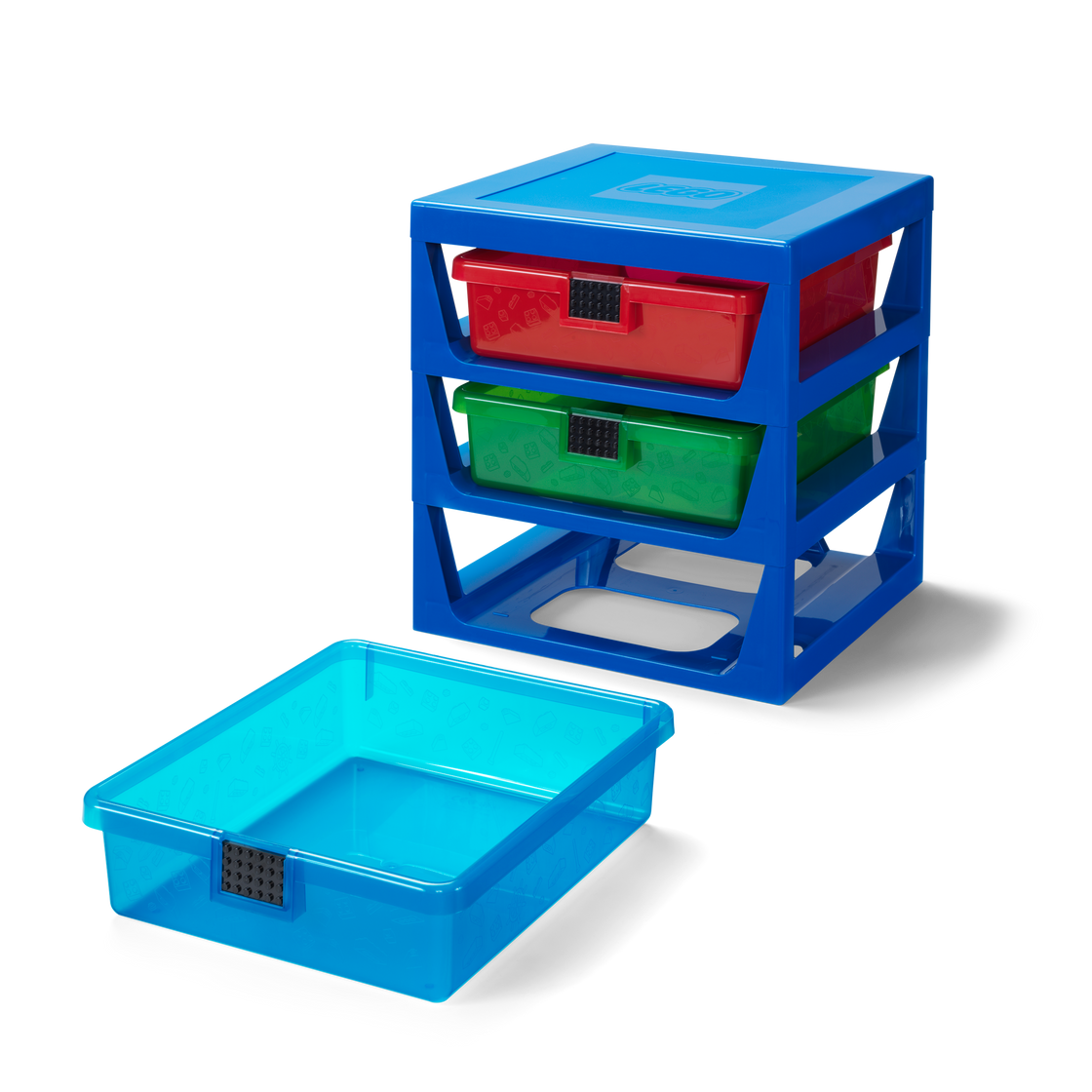 LEGO 3-Drawer Storage Rack - Blue – AG LEGO® Certified Stores