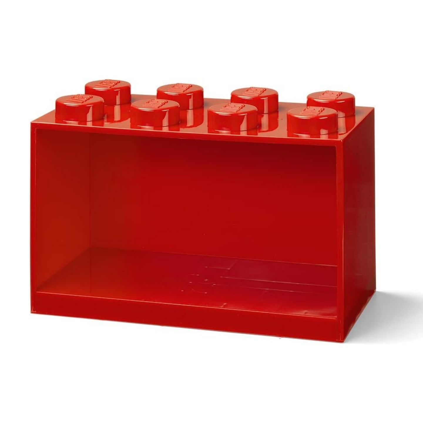 LEGO® 8-Stud Brick Shelf - Bright Red – AG LEGO® Certified Stores