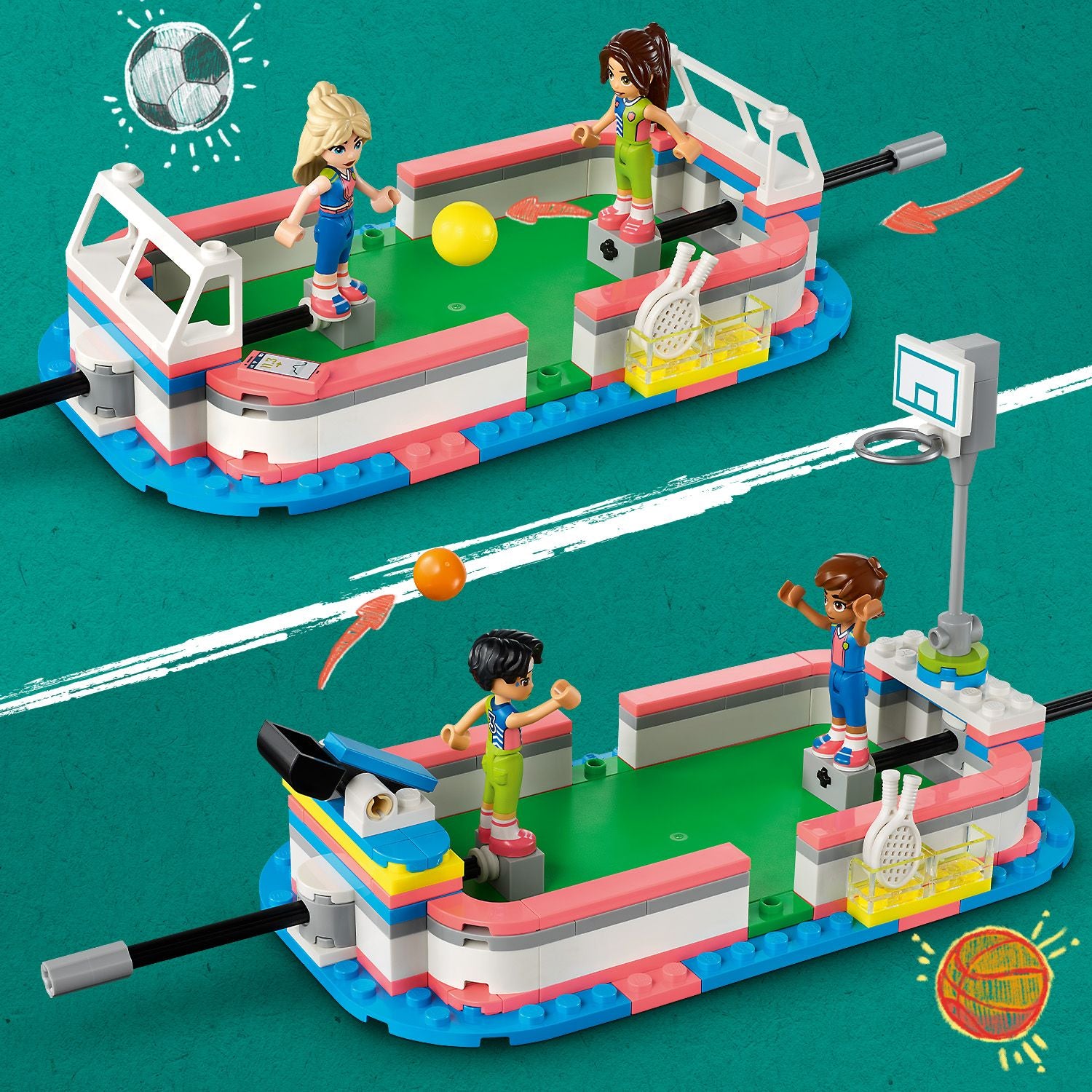 LEGO® Friends™ Sports Center – AG LEGO® Certified Stores