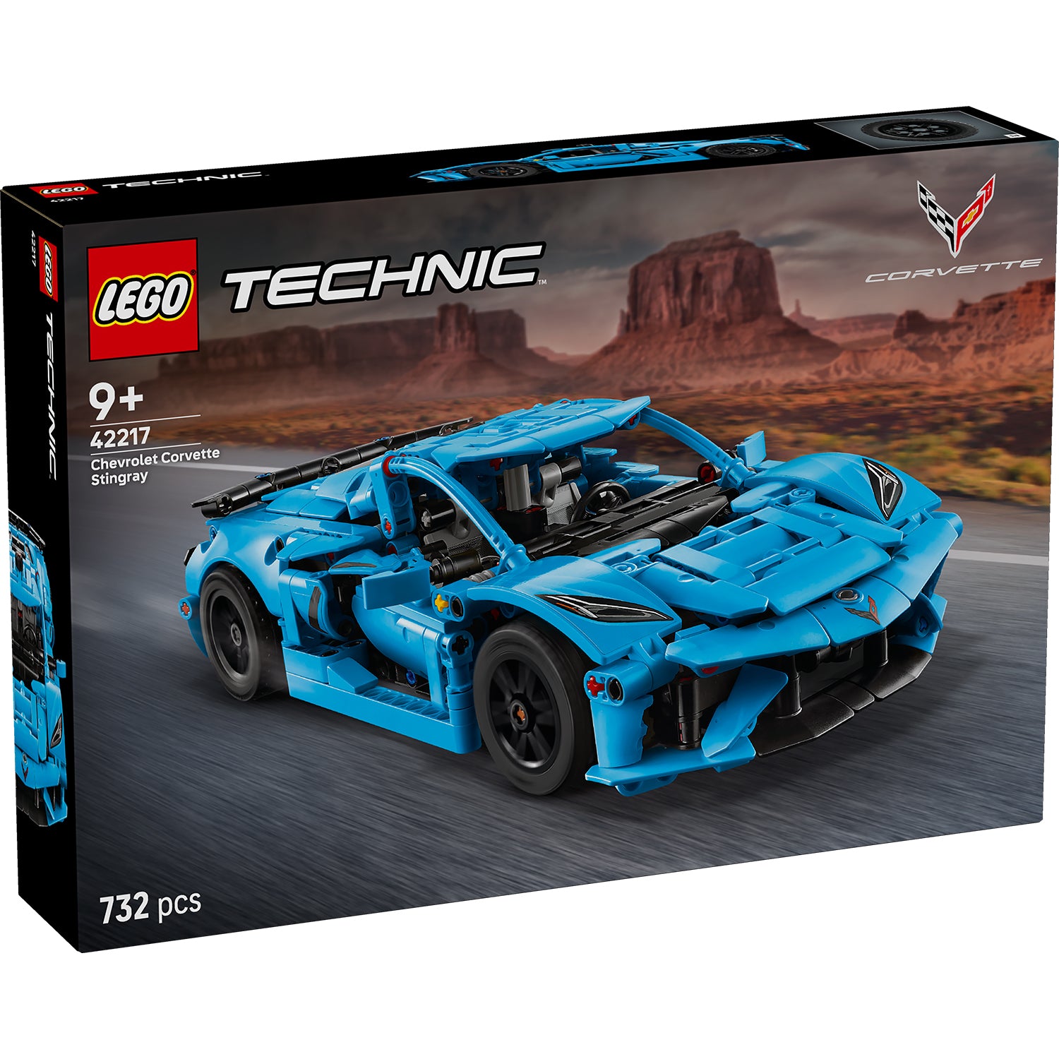 LEGO® Technic Chevrolet Corvette Stingray Blue – AG LEGO® Certified Stores