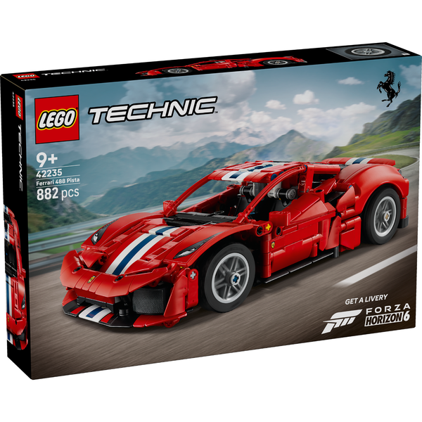 LEGO® Technic Ferrari 488 PISTA Car – AG LEGO® Certified Stores