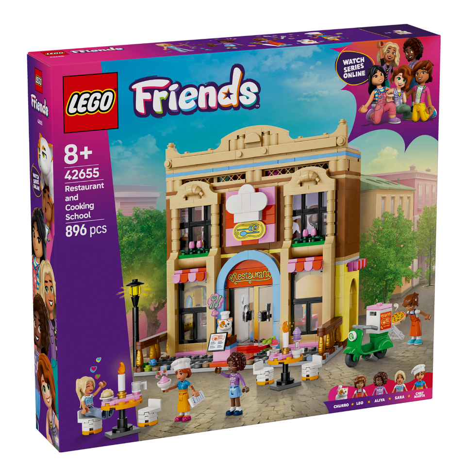 LEGO® Friends™ Restaurant and Cooking School – AG LEGO® Certified Stores