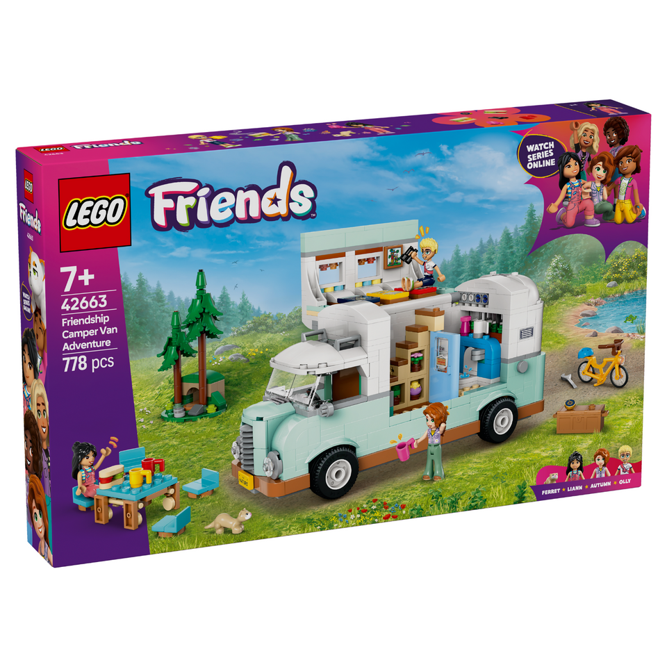 LEGO® Friends™ Friendship Camper Van Adventure – AG LEGO® Certified Stores