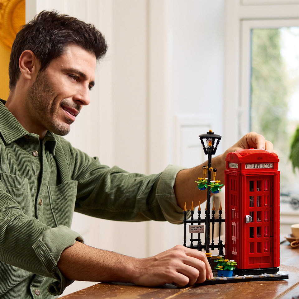 LEGO® Ideas Red London Telephone Box – AG LEGO® Certified Stores