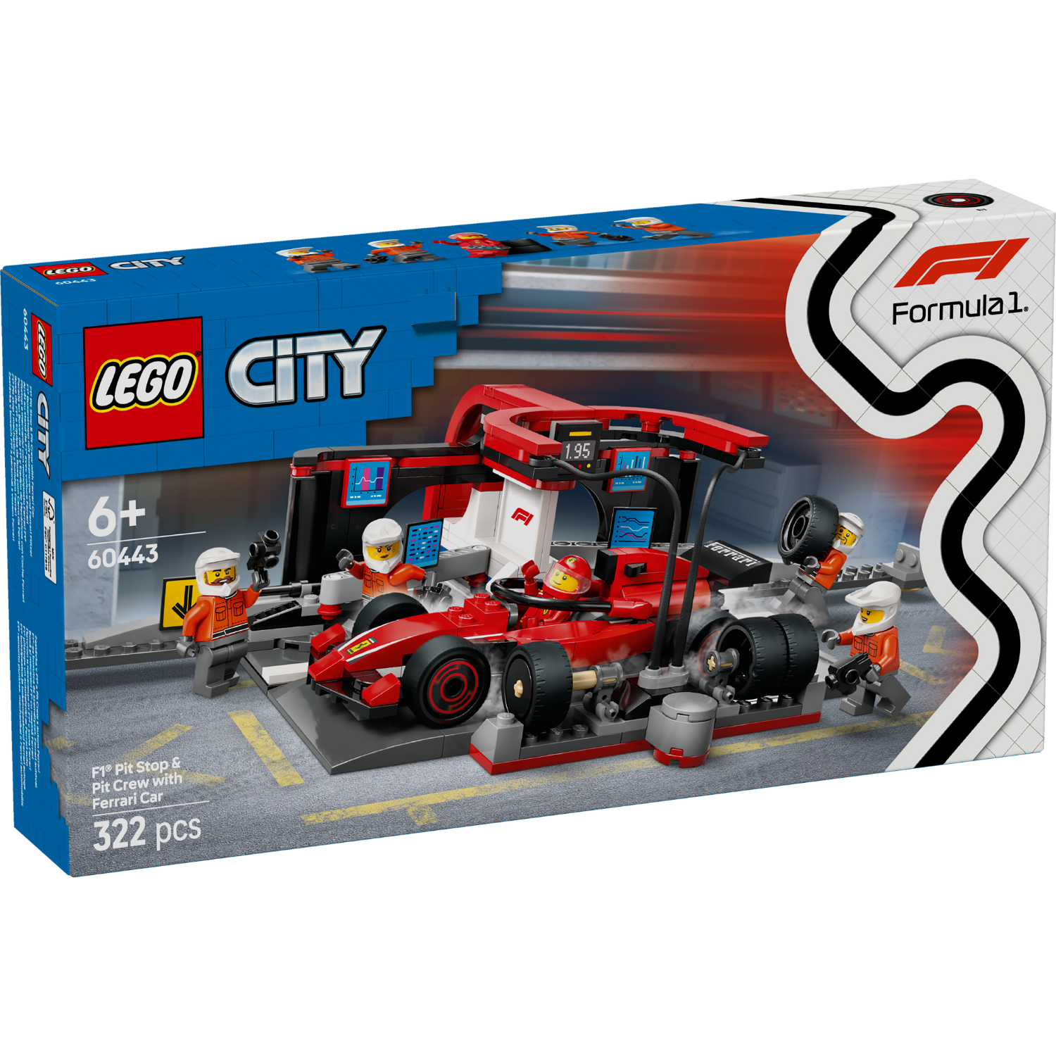 LEGO® City F1® Pit Stop & Pit Crew with Ferrari Car – AG LEGO ...
