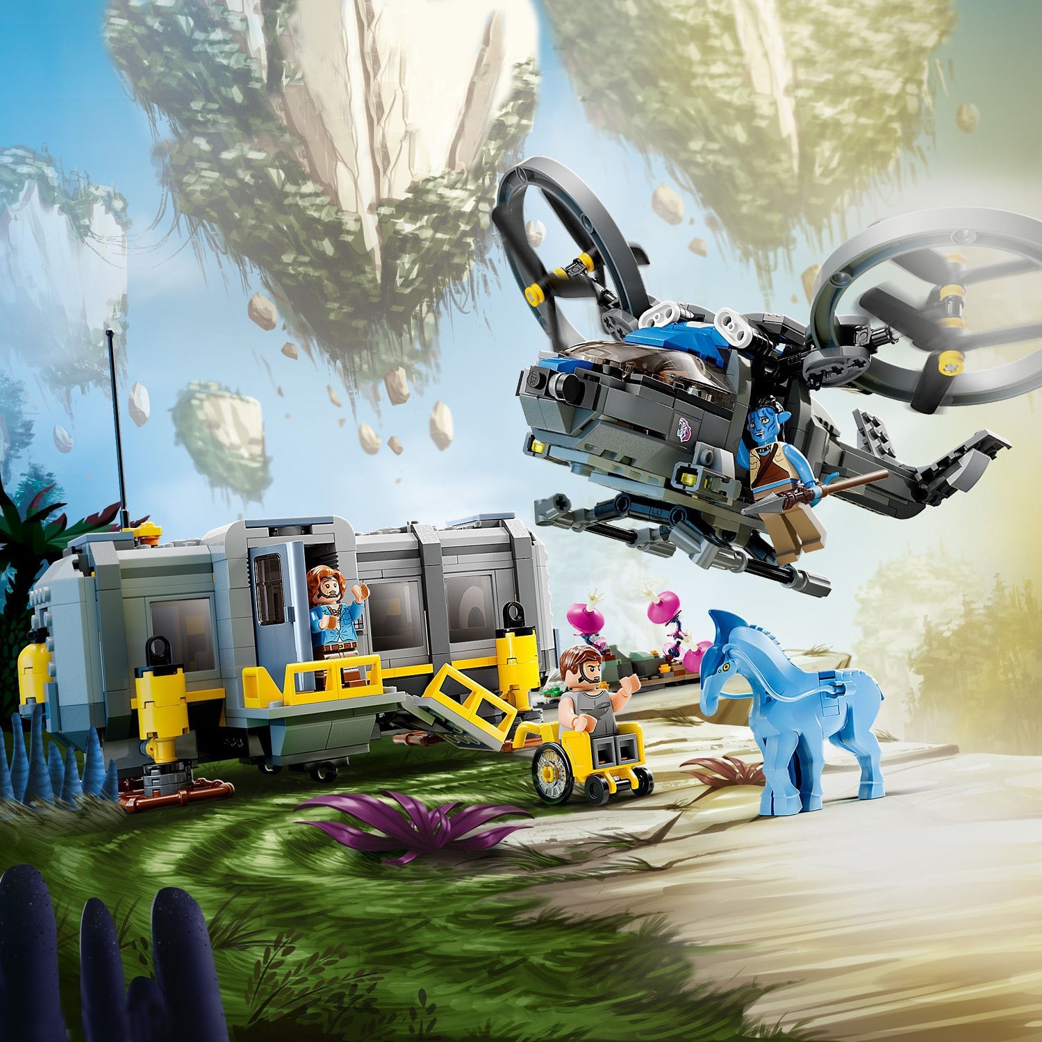 LEGO® Avatar™ Floating Mountains: Site 26 & RDA Samson – AG LEGO ...