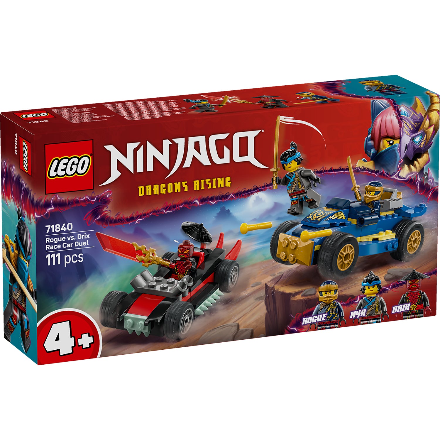 LEGO® NINJAGO® Rogue vs. Drix Race Car Duel – AG LEGO® Certified Stores